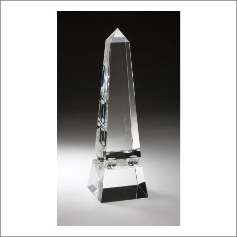 Obelisk On Four Point Risers | Trophy King of Ramsey